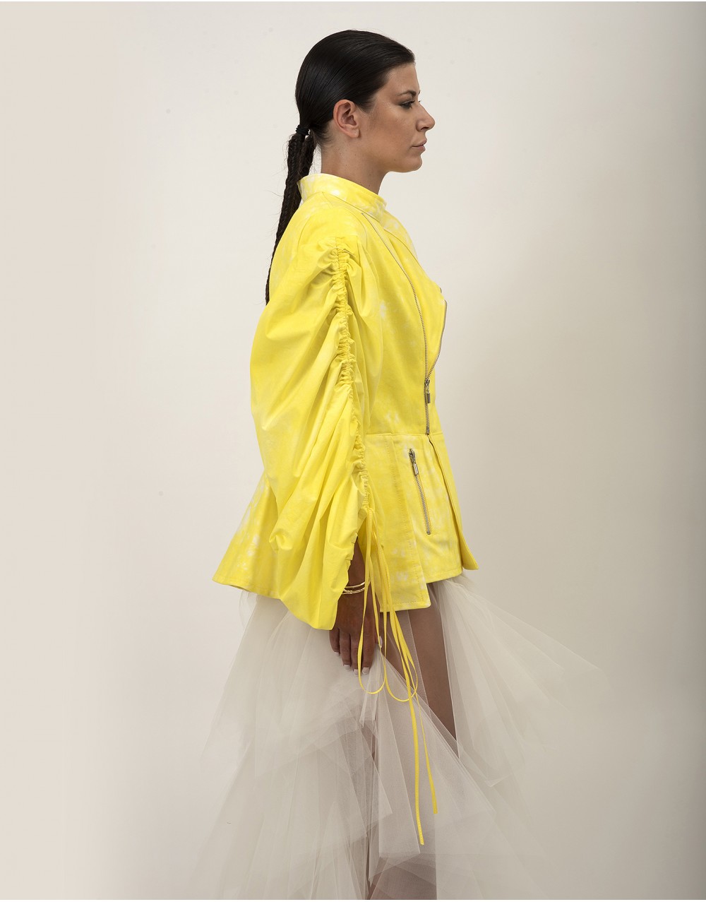 THE YELLOW PERLUM JACKET Size 44 Color Yellow