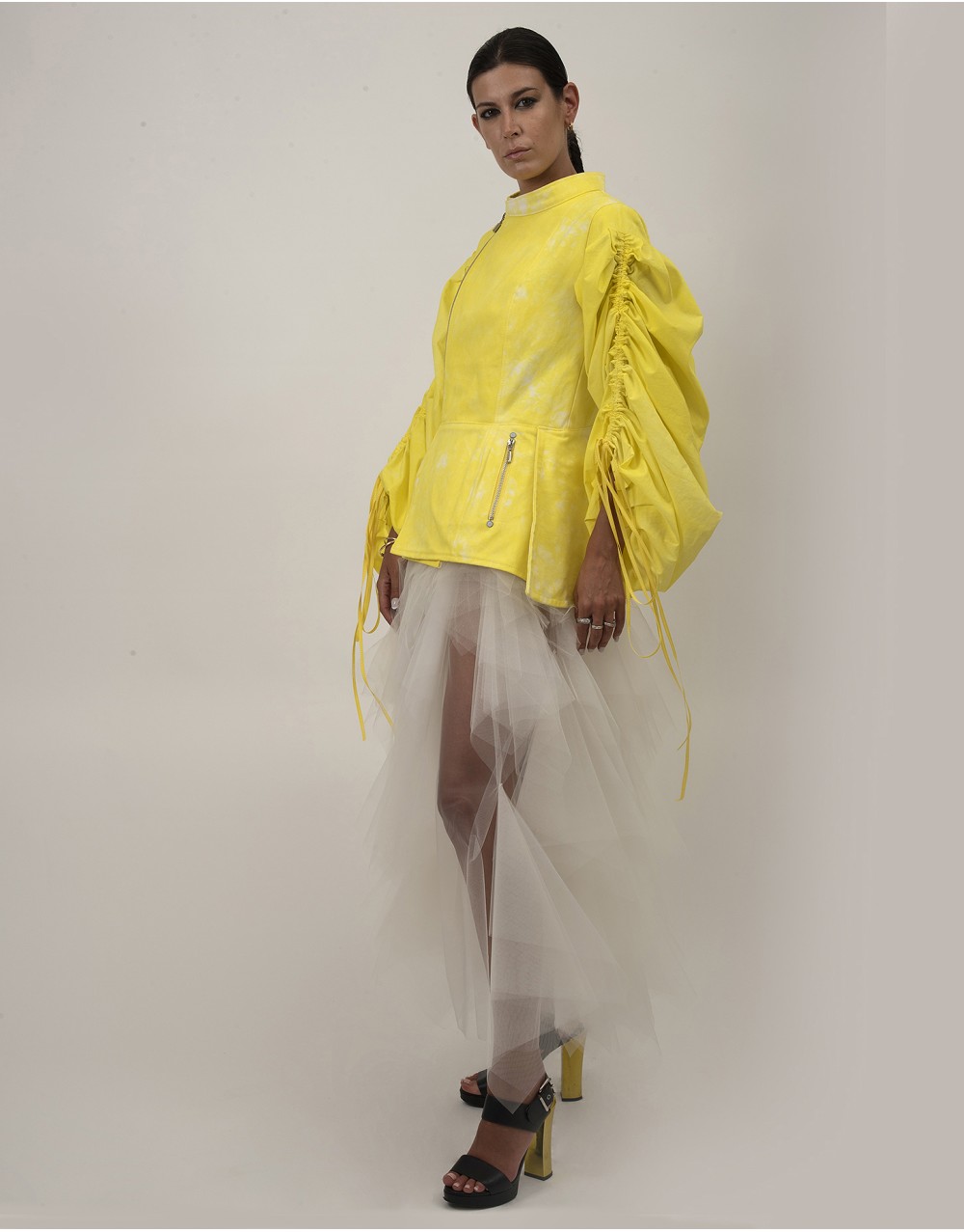 THE YELLOW PERLUM JACKET Size 44 Color Yellow