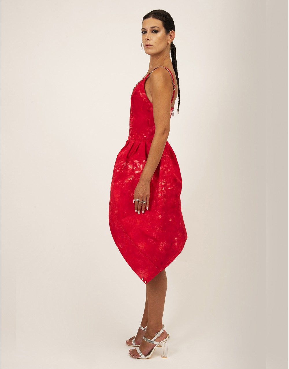 THE RED DRESS Size 44 Color Red